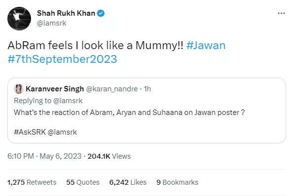 AbRam’s Reaction To Calling Nayanthara ‘Lovely’, Shah Rukh Khan’s ...