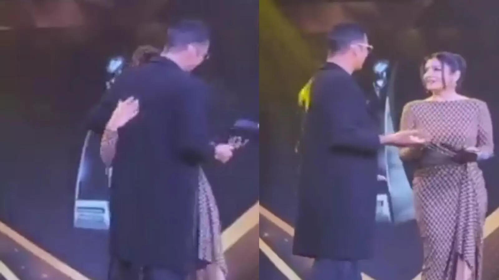 Exes Raveena Tandon, Akshay Kumar Hug And Bury The Hatchet After 20 Years. Netizens REACT ...