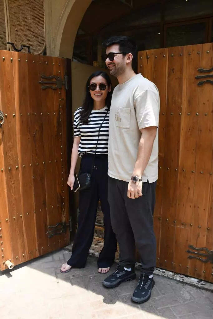 Sunny Deol's Son Karan Deol FINALLY Poses With Fiance Drisha Acharya ...
