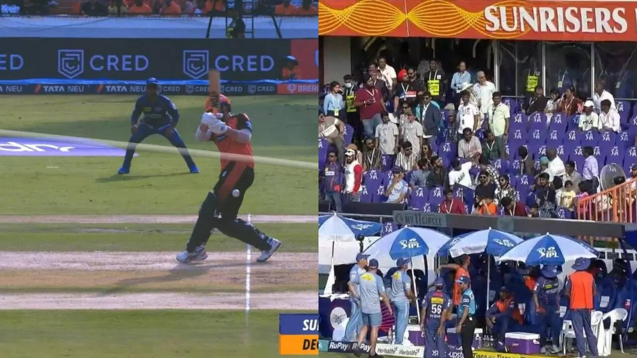 Crowd Trouble Hits IPL 2023; LSG vs SRH Complain Of Fan Throwing Object ...