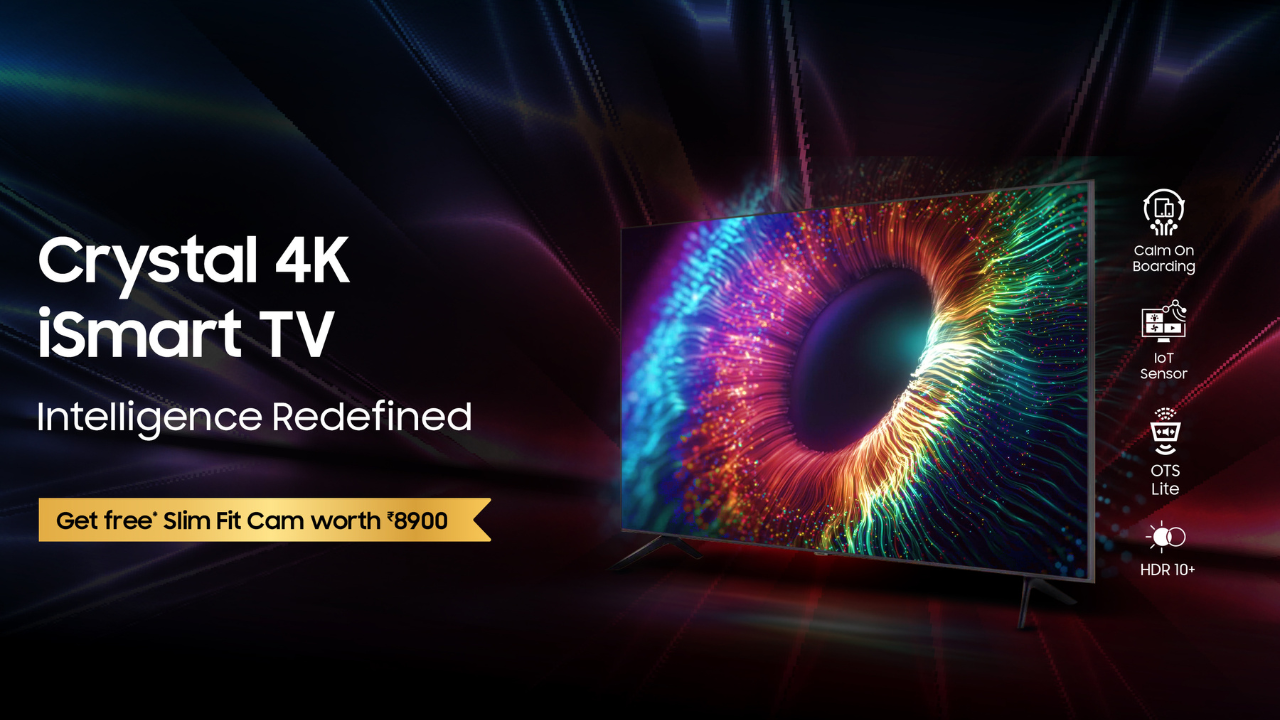 Samsung Crystal 4K iSmart UHD TV lineup with built-in IoT Hub with Calm ...