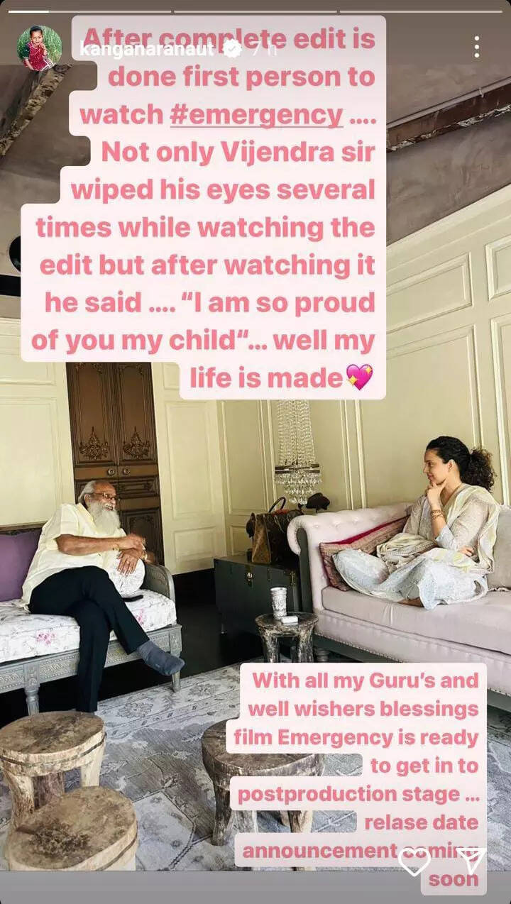 Kangana Ranaut REVEALS RRR Writer Vijayendra Prasad Cried 'Several ... Kangana Ranaut REVEALS RRR Writer Vijayendra Prasad Cried 'Several ...