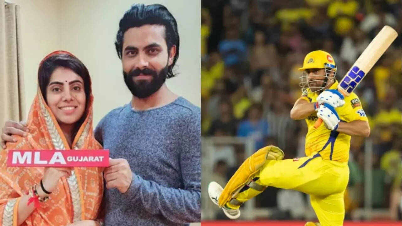Ravindra Jadeja's Wife Reacts To His Cryptic Post After Alleged On-Field Spat With MS Dhoni ...