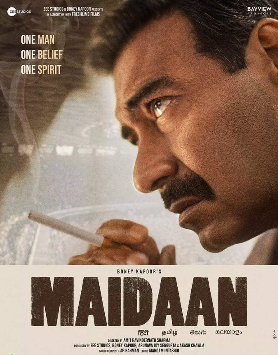 Ajay Devgn's Maidaan Postponed For 7th Time. Here's Why | Entertainment ...