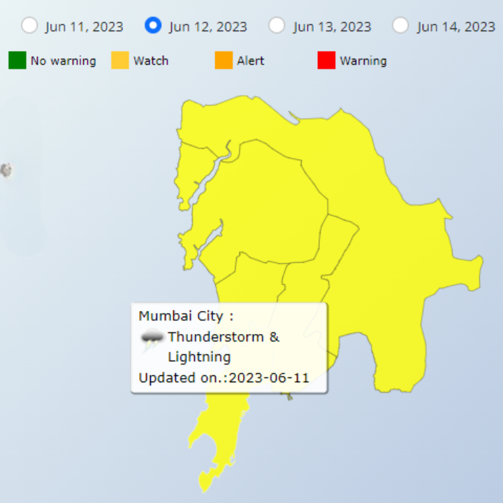 Yellow Alert Issued in Mumbai as Biparjoy Intensifies Into ‘Extremely ...