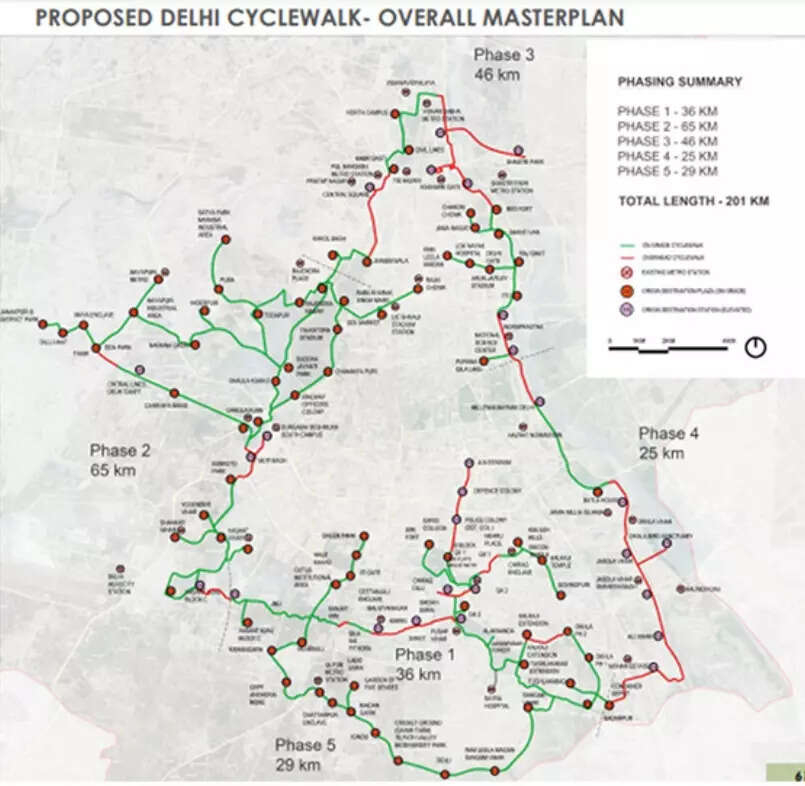 DDA to Build Expansive 200 KM Cycle Walk Track in Delhi, Plans Sent for ...