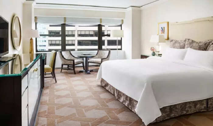 Inside Photos Of New York's Iconic Hotel Where PM Has Checked In ...