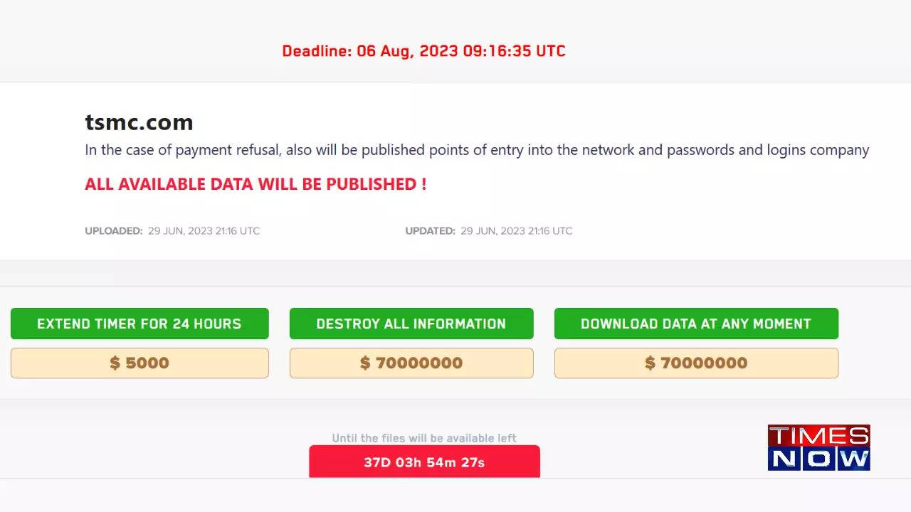 Silicon Heist: Notorious LockBit 3.0 Ransomware Gang Targets World's Biggest Chip Maker TSMC in ...