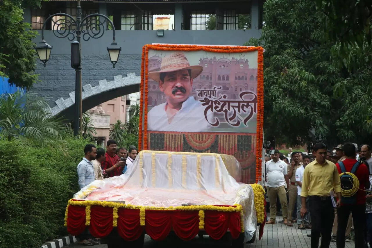 Nitin Desai Funeral: Late Art Director's Mortal Remains Carried To ND Studios In Karjat For Last ...