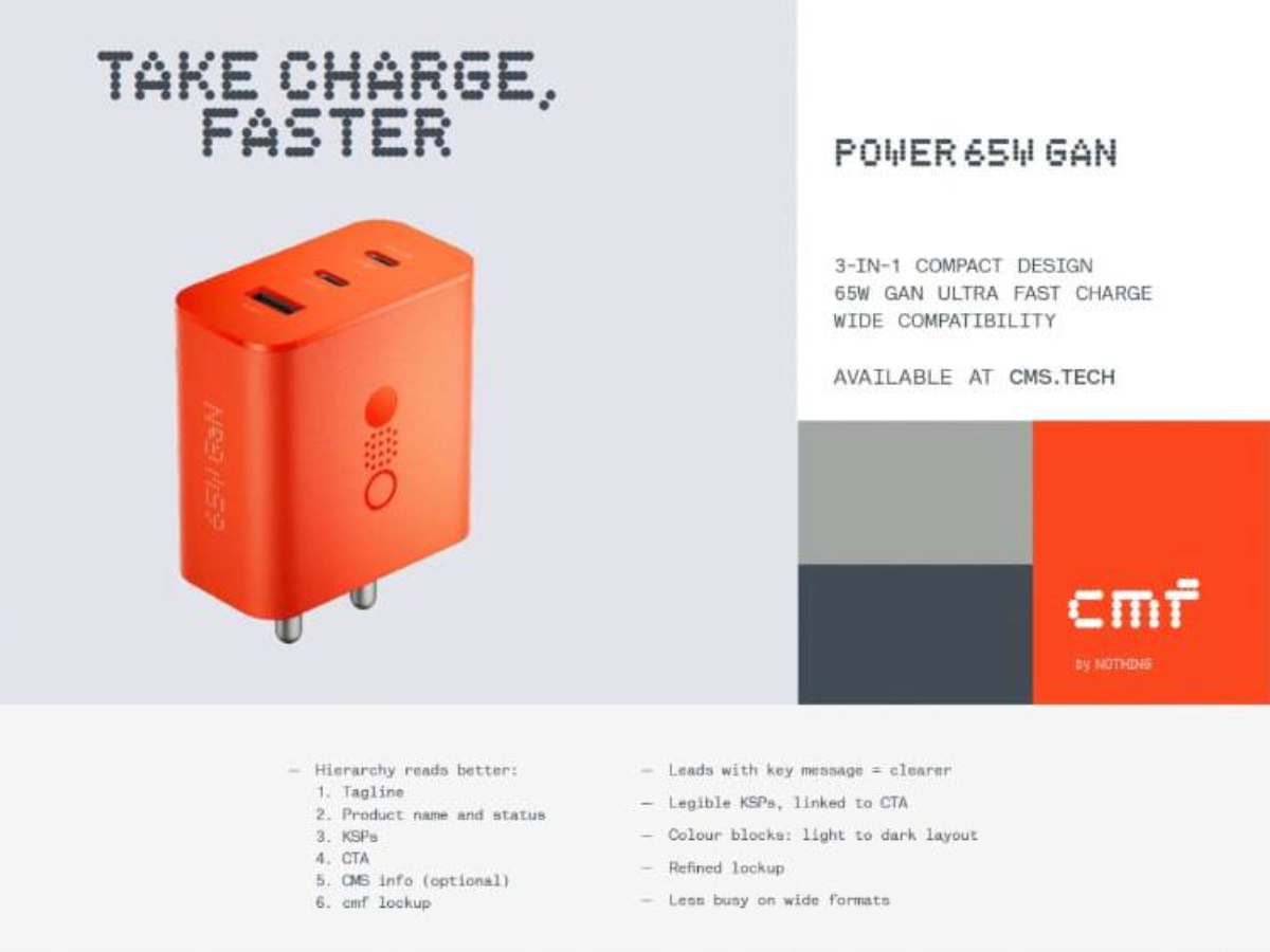 CMF by Nothing: Leaked Details of Watch Pro, Buds Pro, and 65W GaN ...