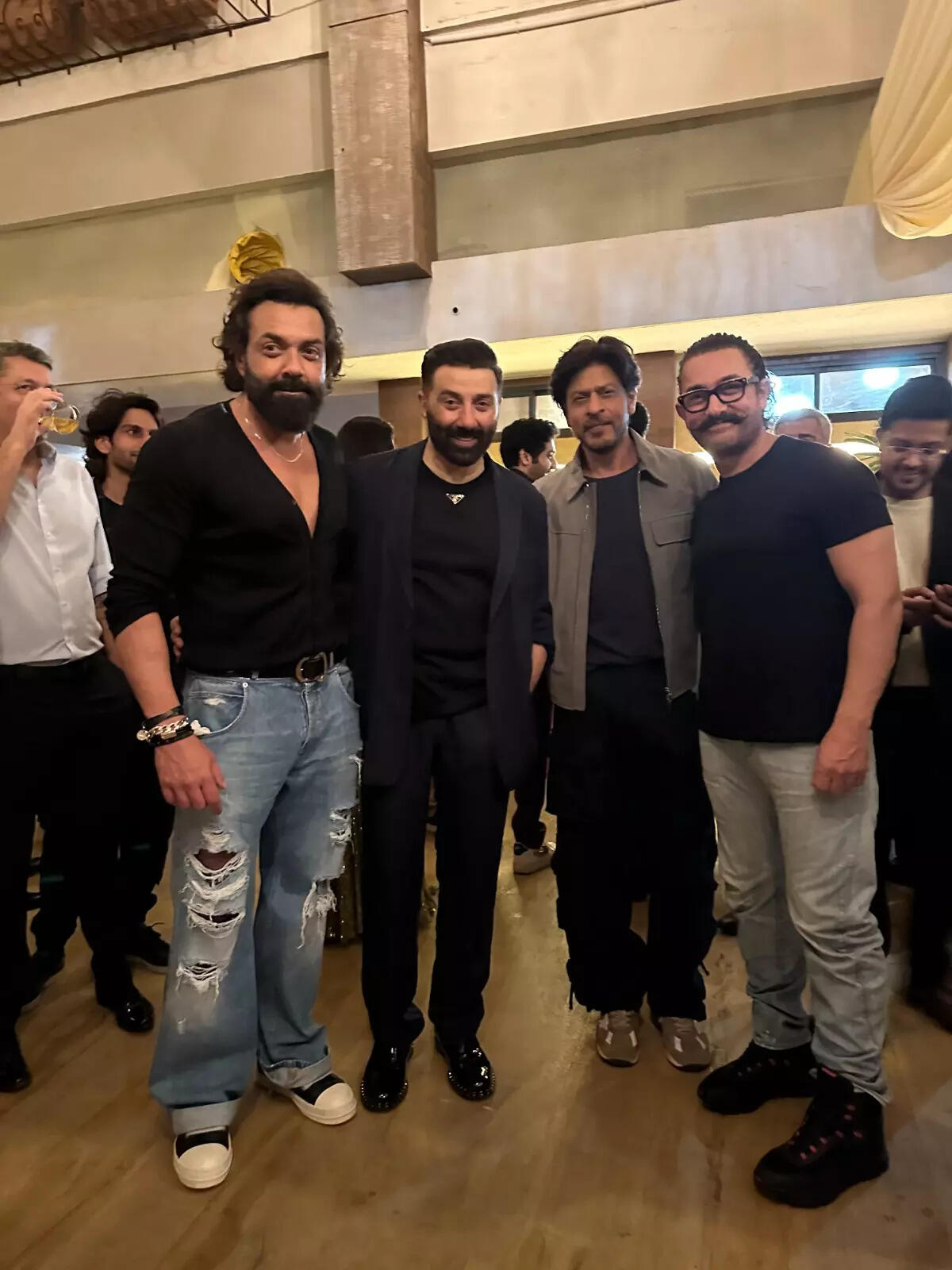Gadar 2 Success Bash: Shah Rukh Khan, Aamir Khan, Salman Khan, Ajay ...