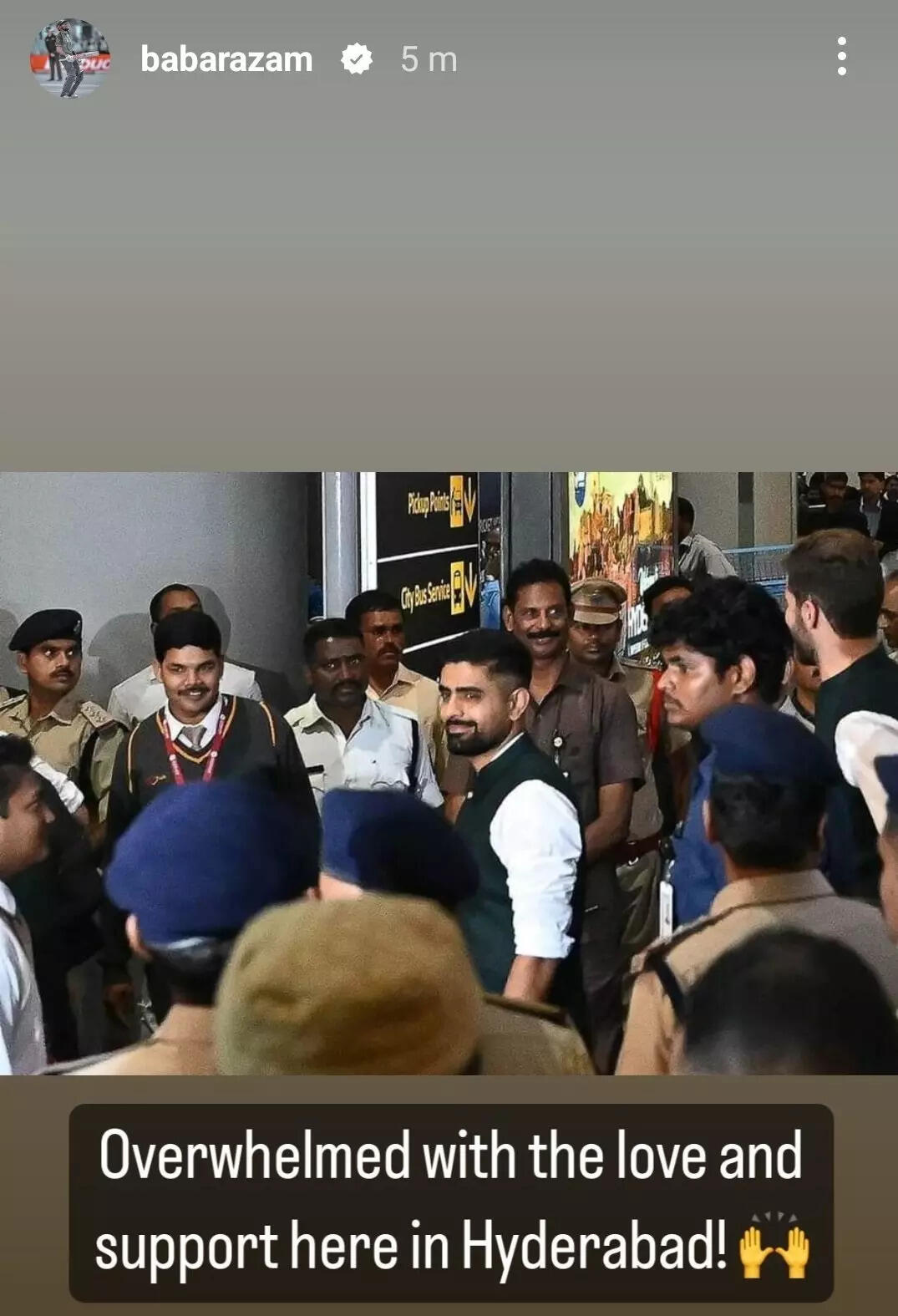 Overwhelmed With Love...: Babar Azam's Instagram Story After Pakistan ...