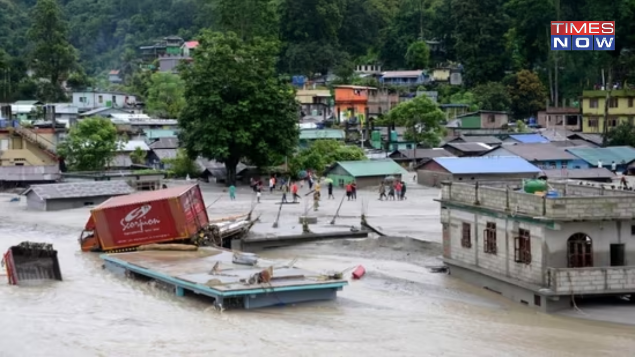 Sikkim flash floods: Sequence of Catastrophe Up To Dam Burst EXPLAINED | India News, Times Now