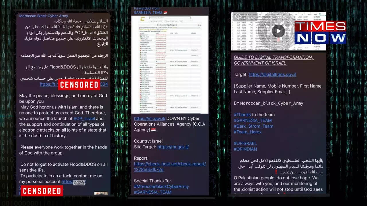 Israel Under CyberSiege: Islamic Hacktivist Groups Wage Digital War in ...