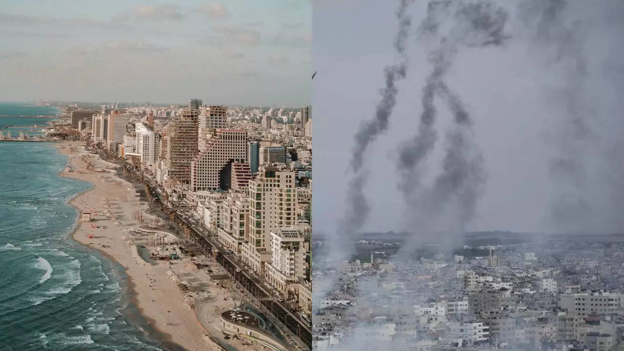 Horrific Visuals | Israel-Hamas War's Before And After Snapshots ...