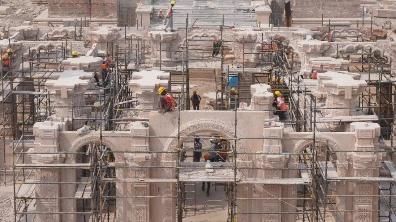 Majestic Ram Temple Emerging In Ayodhya: Trust Chronicles Grand ...