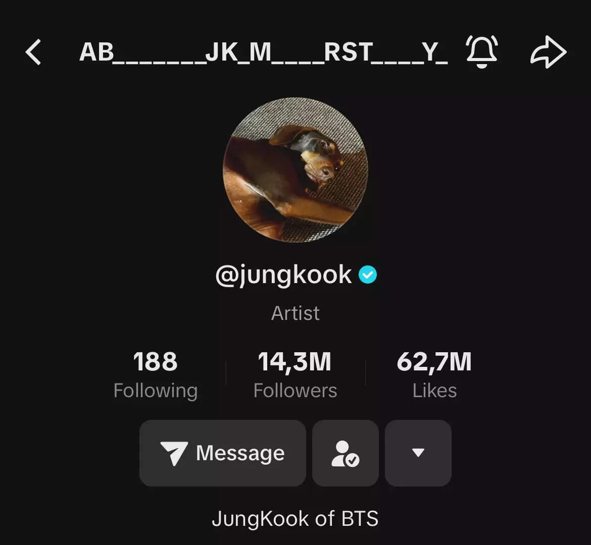 BTS’ Jungkook Changes His TikTok Username To THIS. Here’s The Beautiful ...