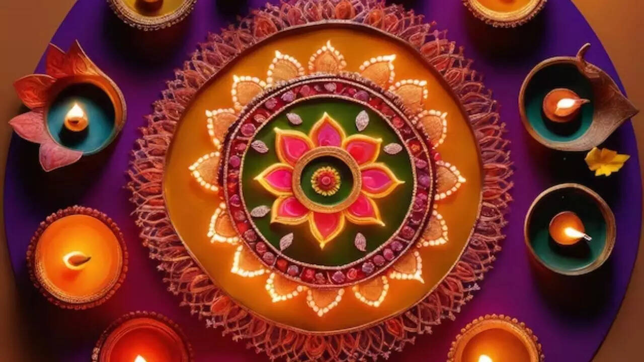 16+ Dhanteras Rangoli design Images, Photos, Alpana Rangoli, Diya ...