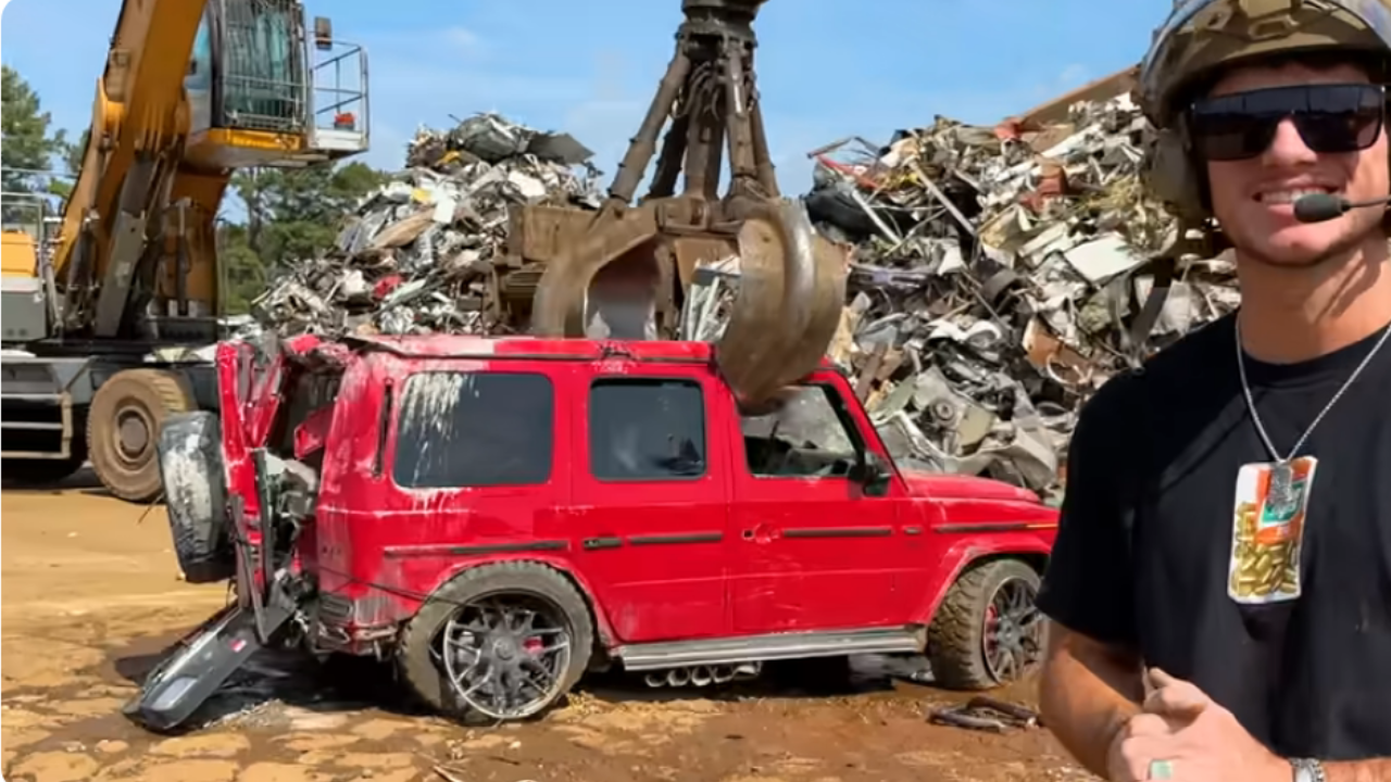 YouTuber Thrashes Mercedes-Benz G-Wagon For The Sake Of Durability Test ...