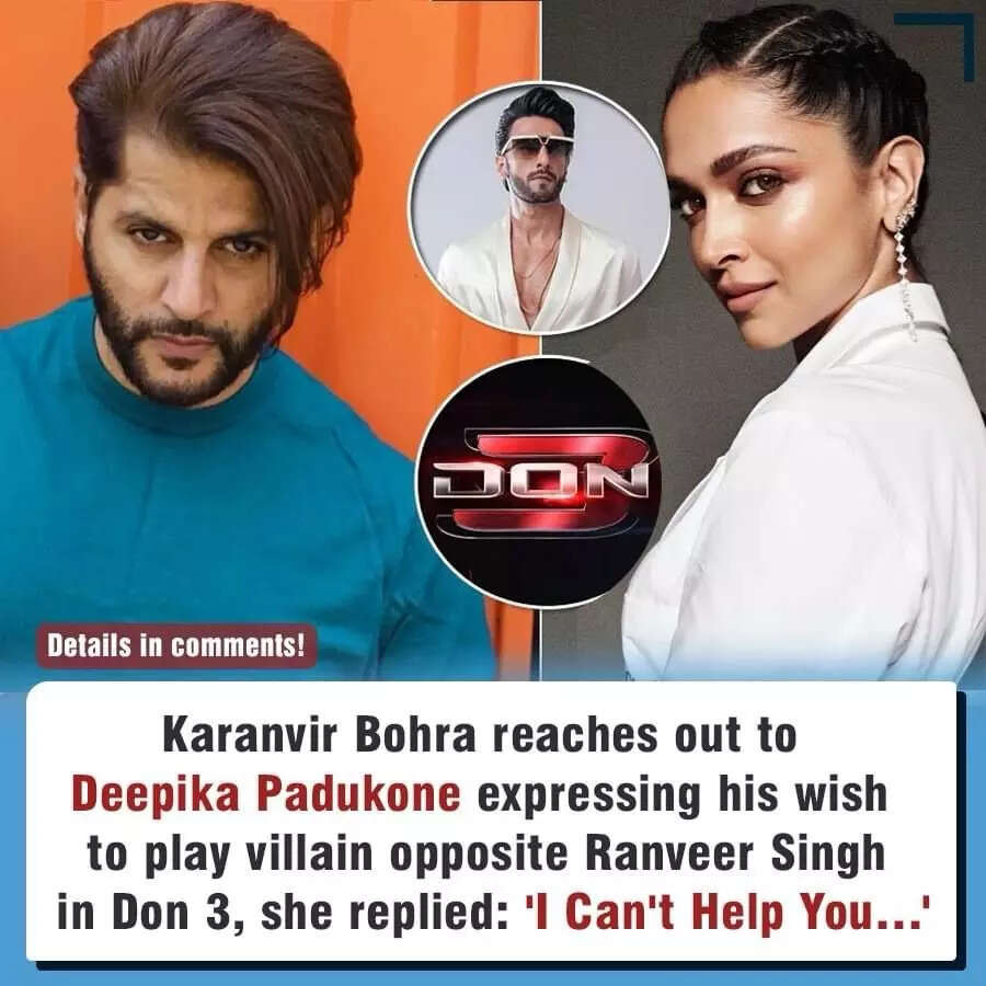 Don 3: Deepika Padukone Not Helping Karanvir Bohra Is Fake News; Bigg Boss 12 Actor Lashes Out ...