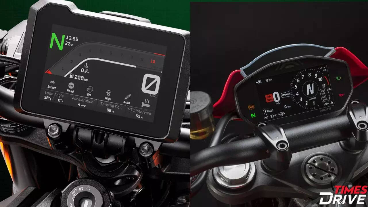 KTM 990 Duke vs Ducati Monster: Engine, Dimensions, Equipments ...