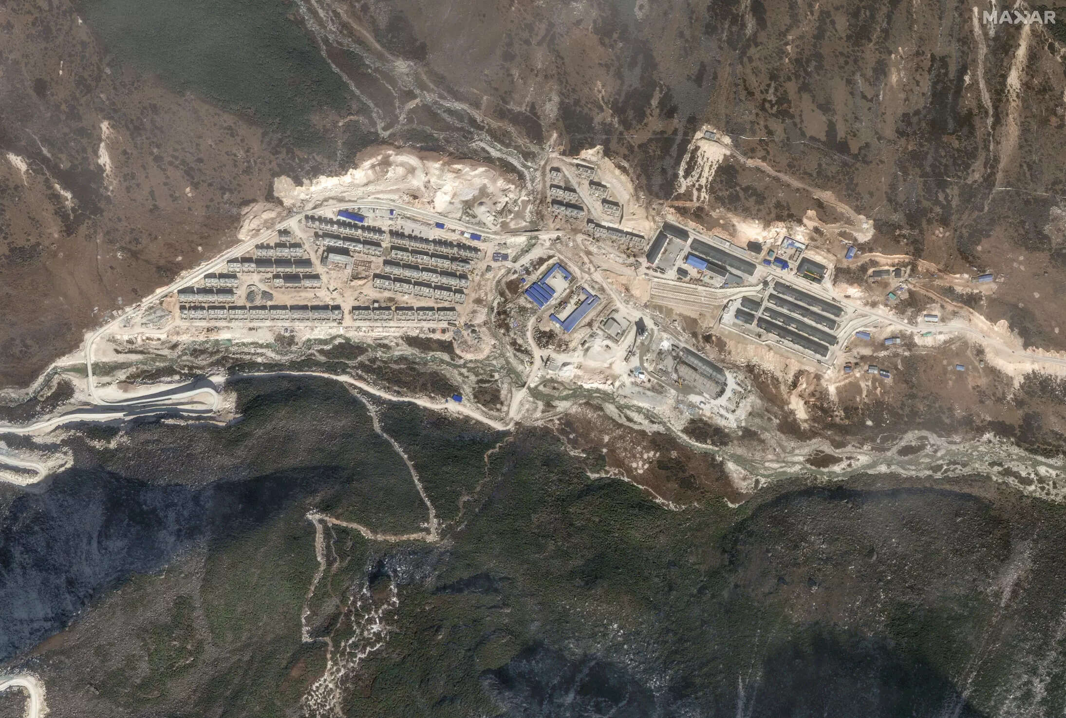 China Bhutan News: China Grabbing Bhutan's Land? Satellite Images Show ...