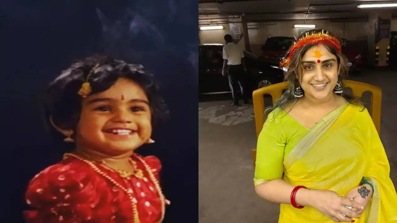 find the bigg boss celebrity in this photo actress childhood photos ...