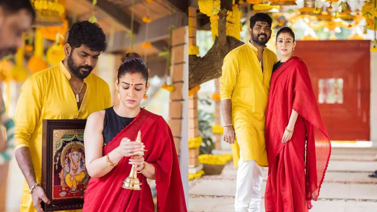 nayanthara new house pooja - Nayanthara : புது வீட்டில் நயன்தாரா ...