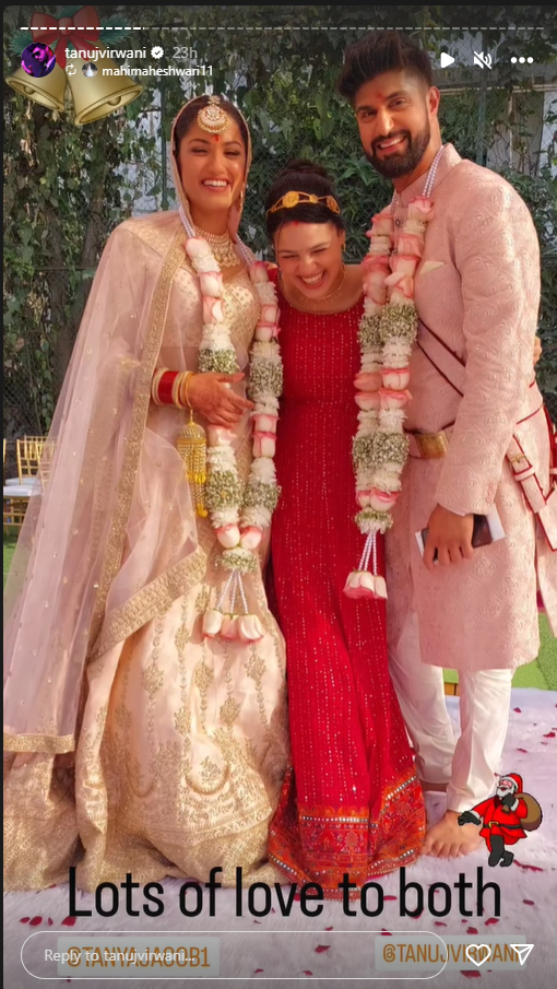 Inside Edge Fame Tanuj Virwani Is All Smiles As He Ties The Knot With Tanya Jacob. See Wedding ...