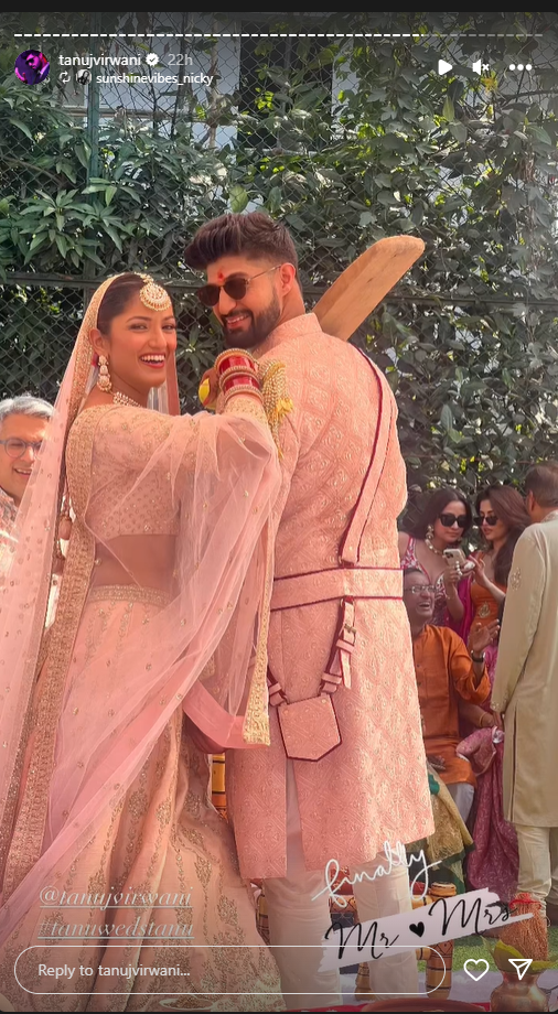 Inside Edge Fame Tanuj Virwani Is All Smiles As He Ties The Knot With ...