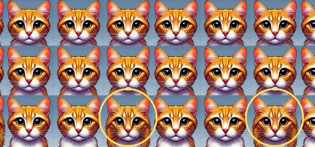 Optical Illusion Puzzle: Can You Find The Unique Kitty in Just 5 ...
