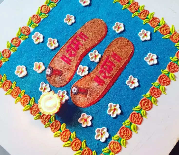 Rangoli Designs For Ayodhya Temple: Ram Temple Consecration Ceremony ...