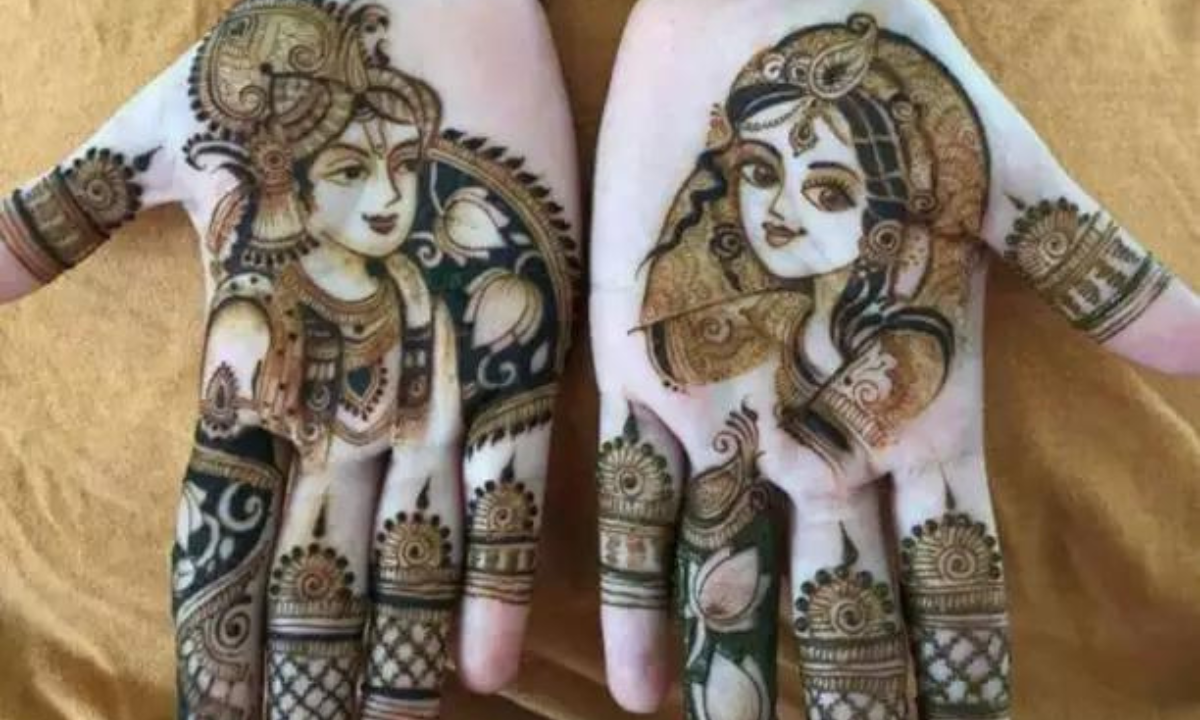 Ram Sita Mehndi designs:22 जानेवारीला तुमच्या हातावर बनवा राम नामाची ...