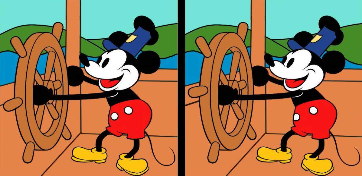 Puzzle: Find The 3 Differences in These Mickey Mouse Pictures in 30 ...