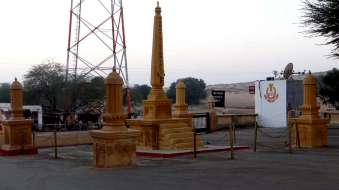 Tanot Mata Temple: Goddess Hinglaj Mandir Located On The Indo-Pak ...