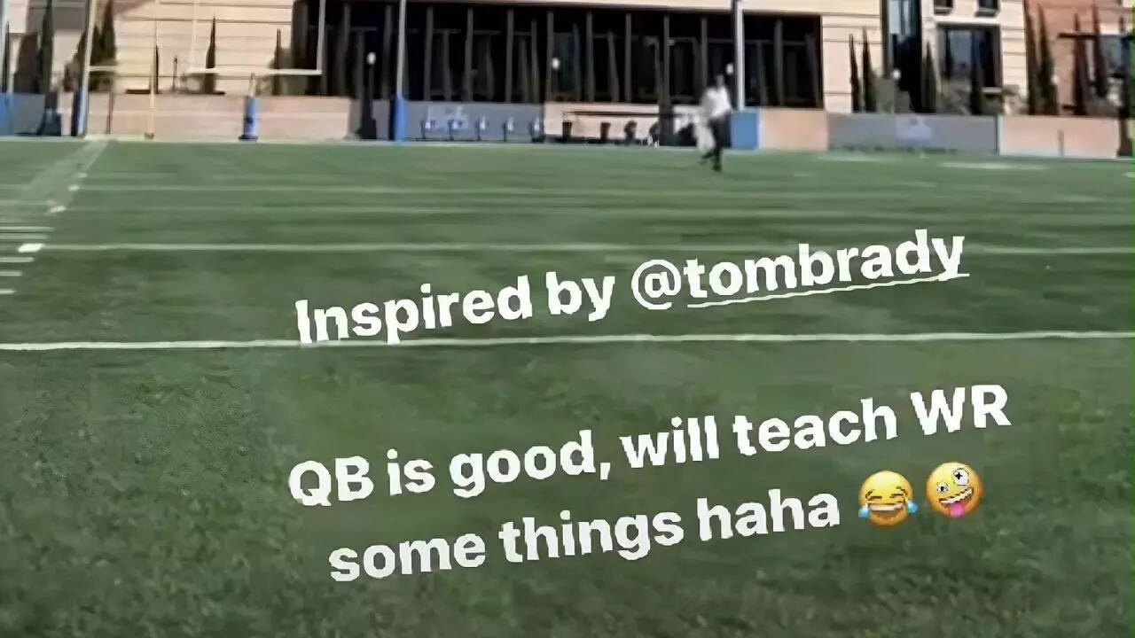 Novak Djokovic posts sneak peek of his American football training with ...