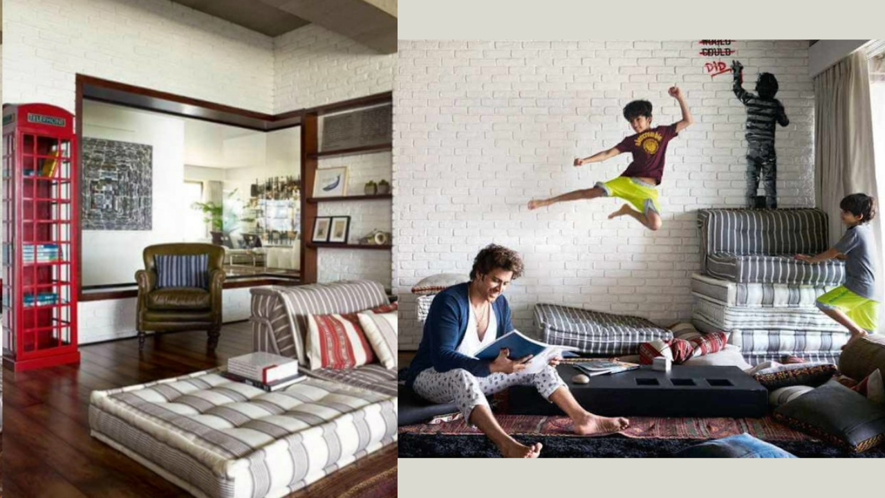 Hrithik Roshan House: Hrithik Roshan's Cosy Sea-Facing Apartment Is ...