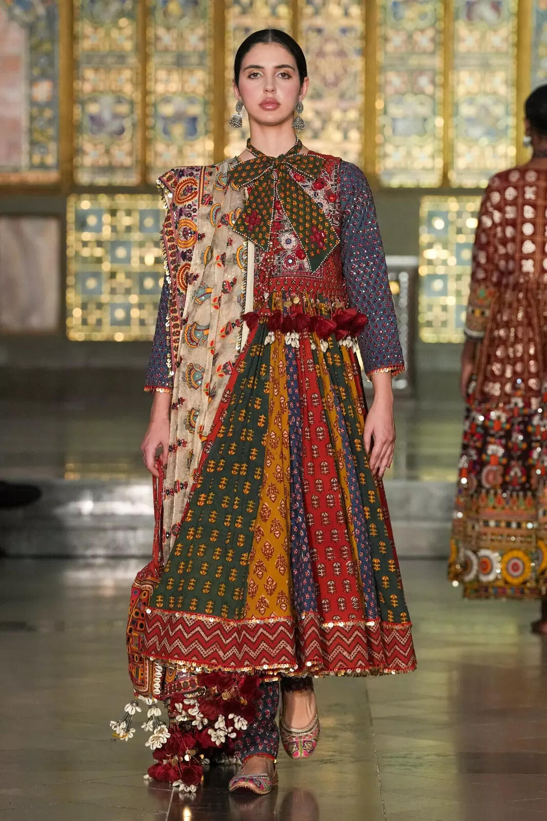 London Fashion Week: Jigya.M’s Handcrafted Gujarati Embroidery Takes ...