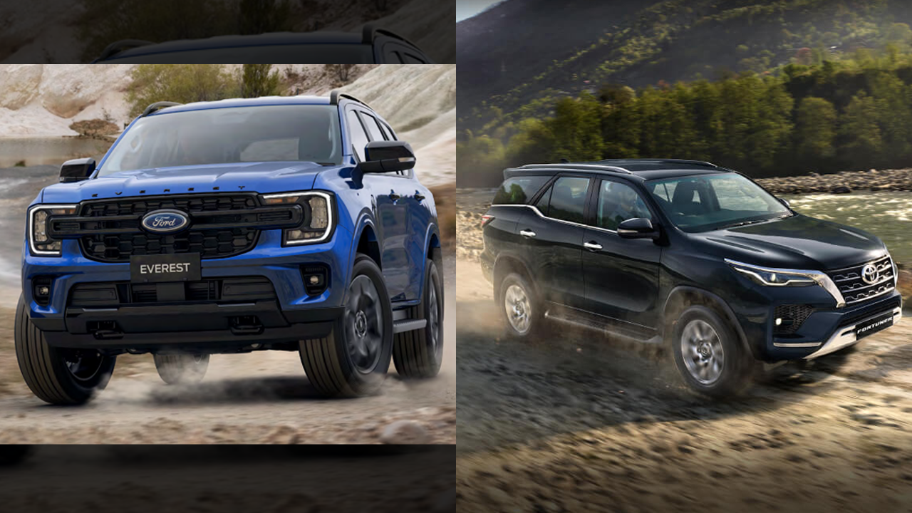 Ford Endeavour: 2025 Ford Endeavour vs Toyota Fortuner: Fact Sheet ...