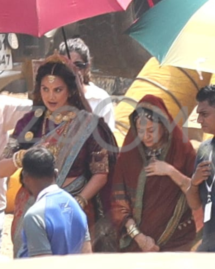 Ramayana Movie: Lara Dutta, Arun Govil And Sheeba Chaddha SPOTTED ...