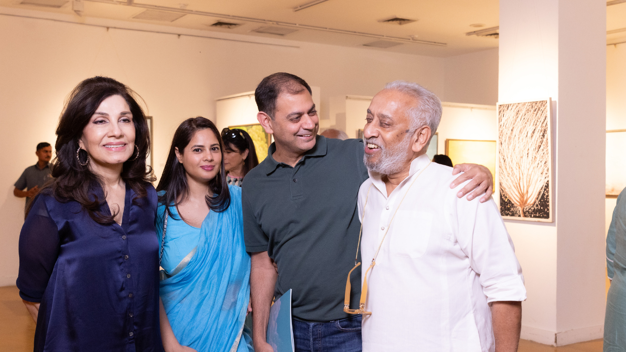 Renuka Varma's exhibition: Art Exhibition In Delhi,A Glittering Evening ...