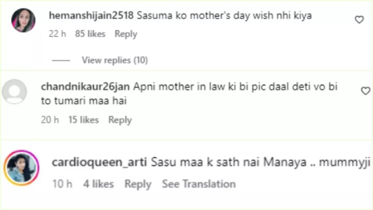Ankita Lokhande Trolled For Her Mother’s Day Post, Netizens Say ‘Mother-In-Law Ka Bhi Pic Daal ...