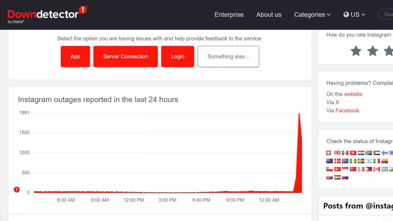 Instagram Down? Users Face Issues With IG Feed Amid Outage Reports ...