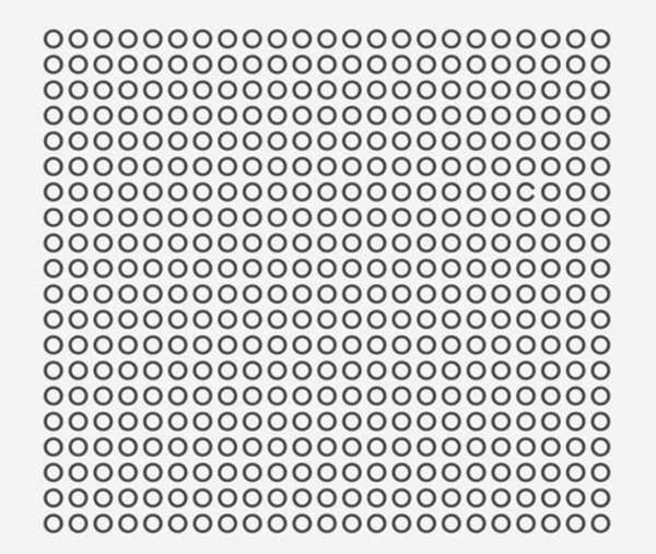 Brain Teaser Challenge: Can You Spot the Hidden 'C' in Just 10 Seconds ...