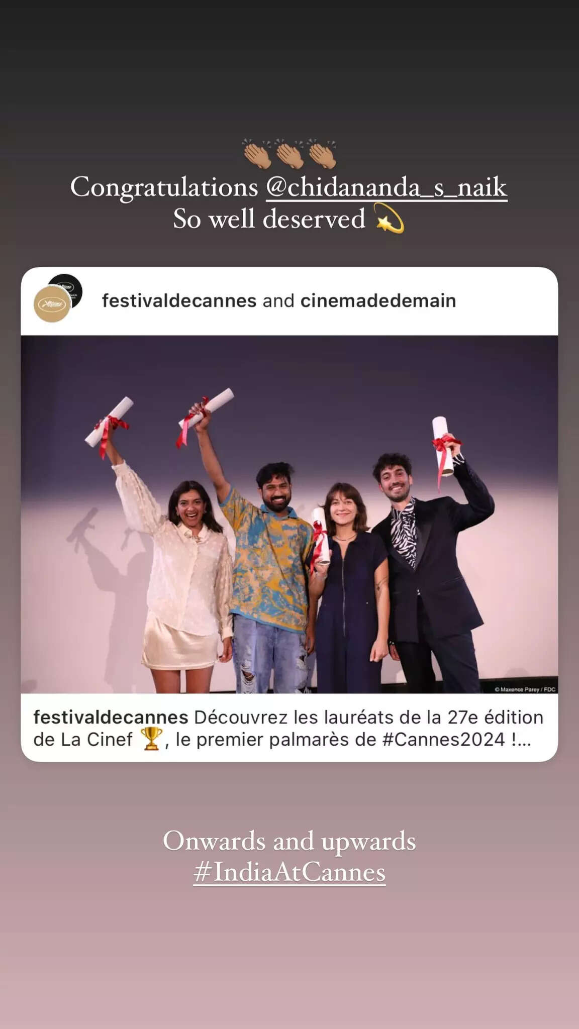 Proud Desi Girl Priyanka Chopra Celebrates Indian Film Achievements At