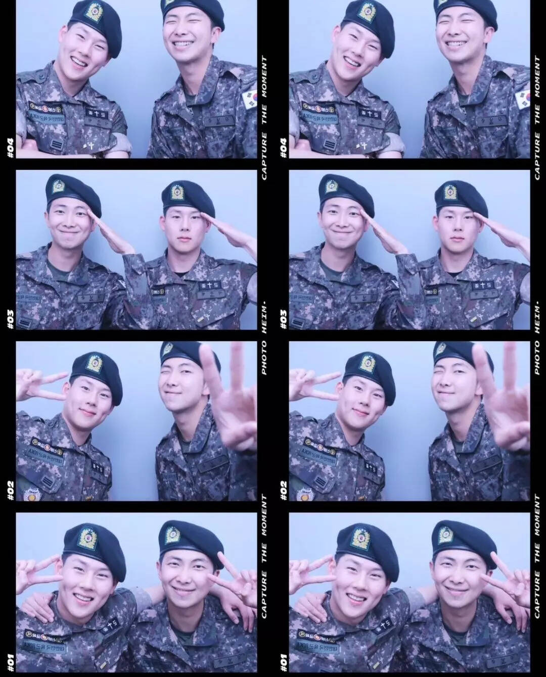 BTS' RM and MONSTA X's Joohoney | BTS' RM Is All Smiles As He Snaps ...