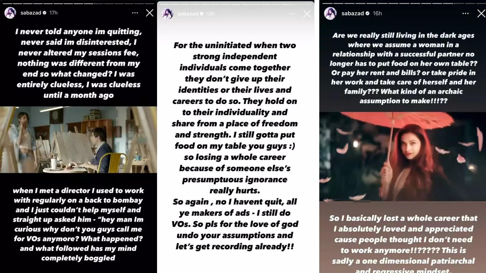 Saba Azad SLAMS Director For Not Giving Her VO Work Due To THIS Reason ...