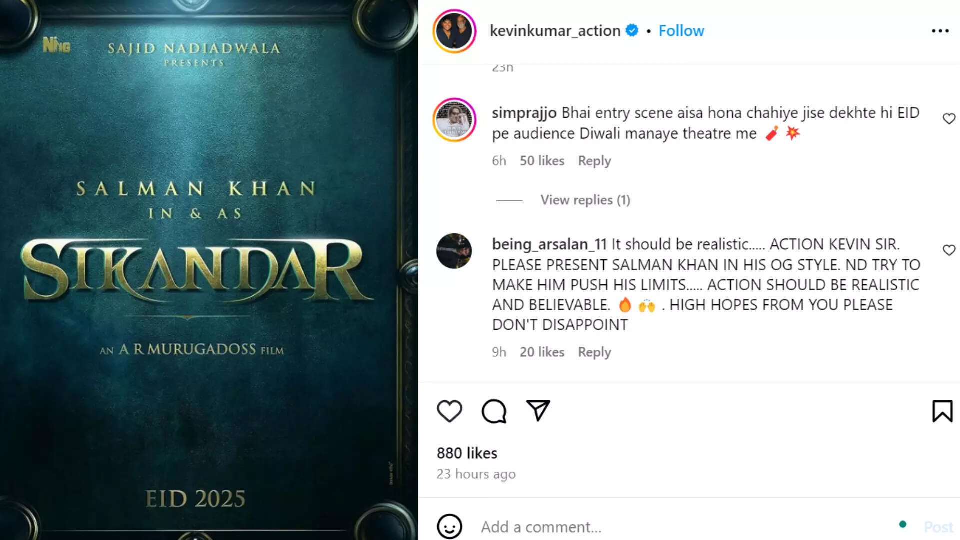 Sikandar: Salman Khan Starrer To Have MASSIVE Action Scenes, Action ...