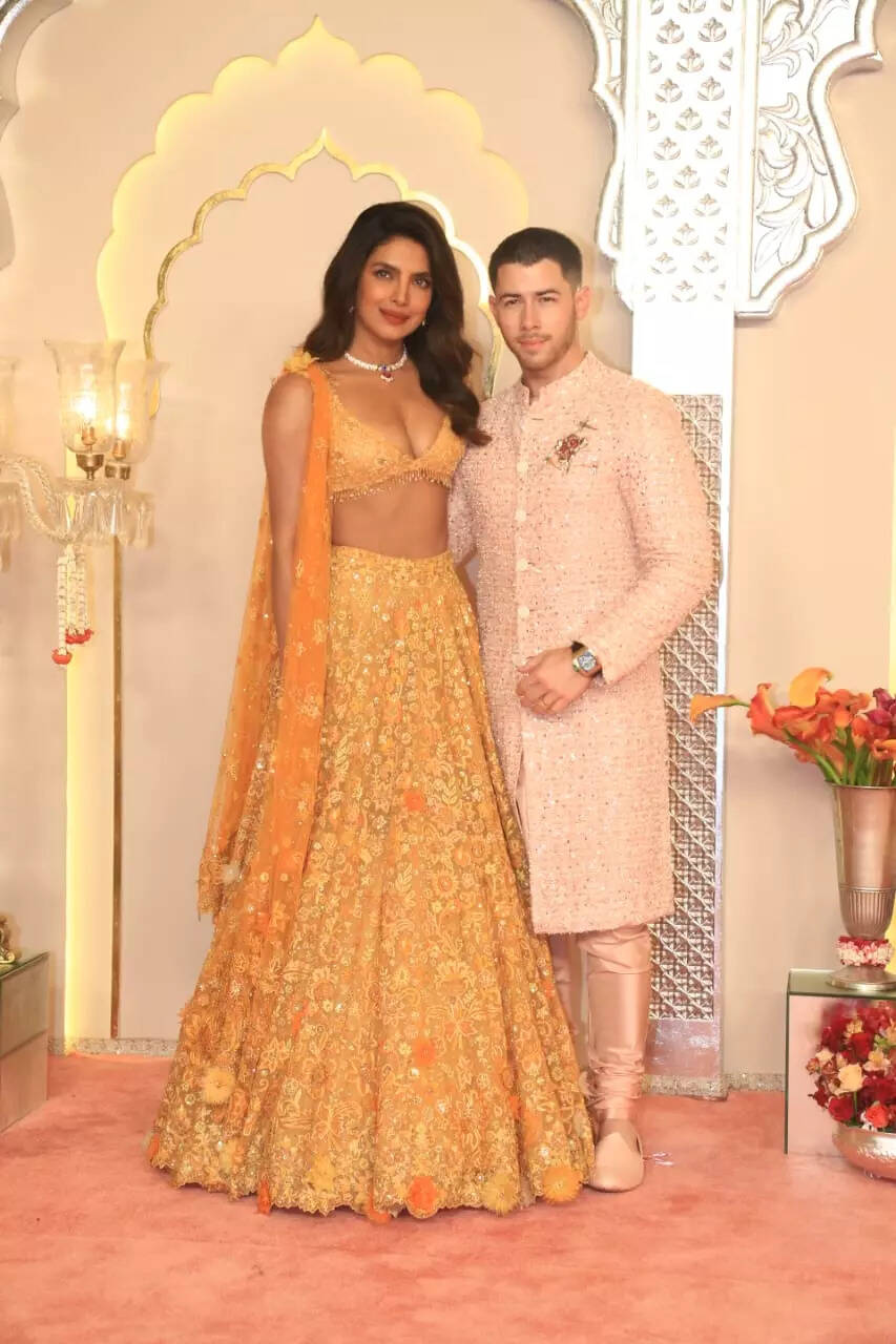 Anant Ambani-Radhika Merchant Wedding: Priyanka Chopra's Dreamy Yellow ...