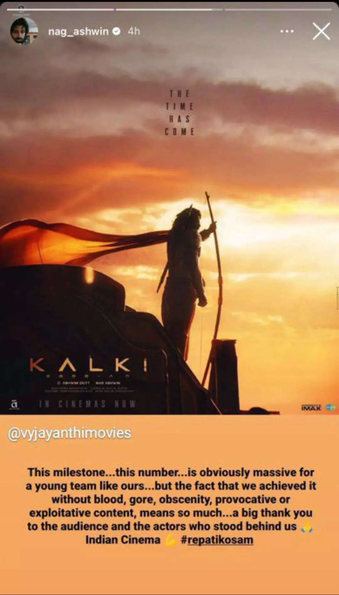 Did Nag Ashwin Take A Jibe At Ranbir Kapoor, Sandeep Reddy Vanga's ...